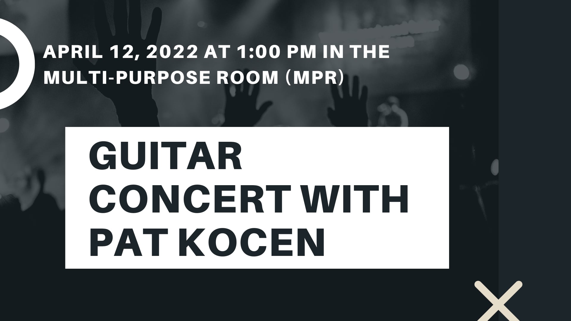 Guitar Concert with Pat Kocen