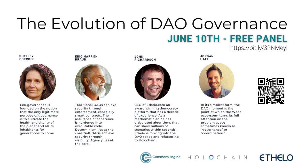 The Evolution of DAO Governance Livestream