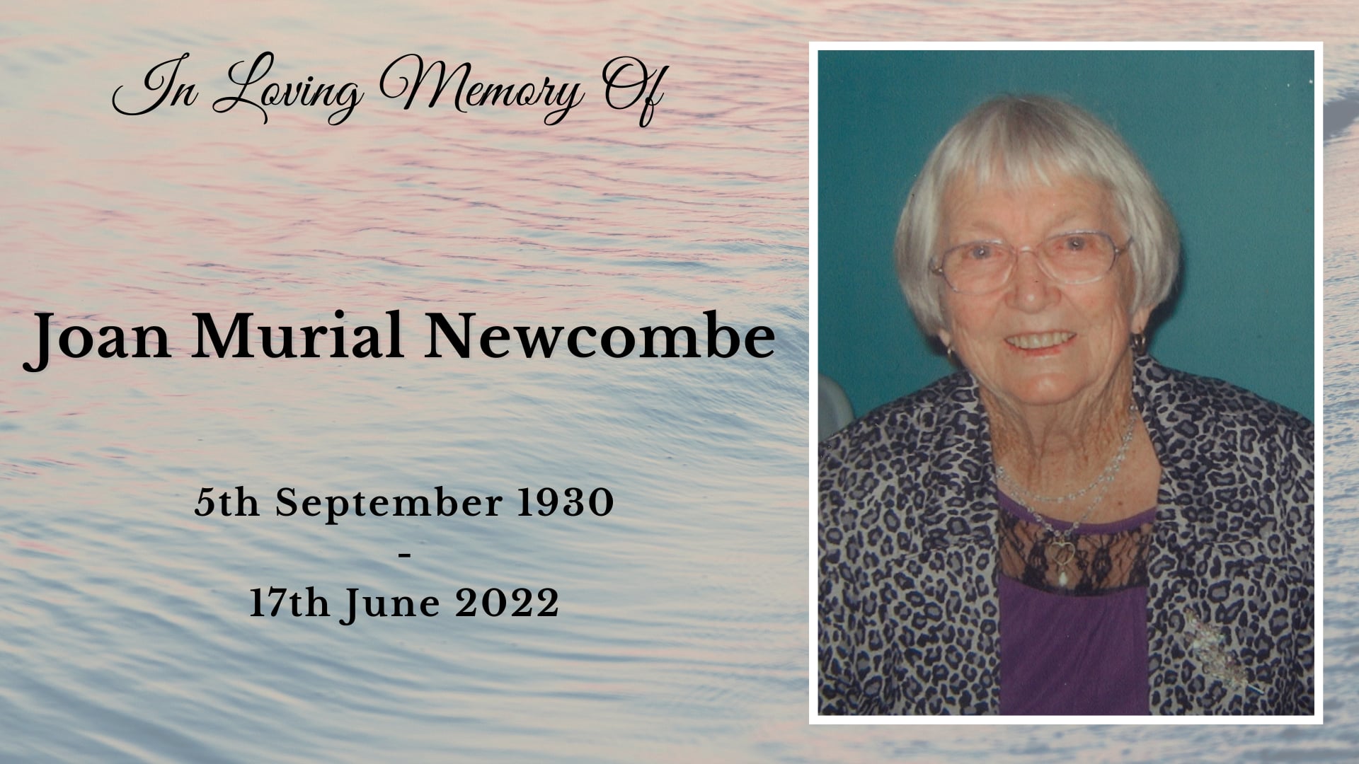 Joan Newcombe