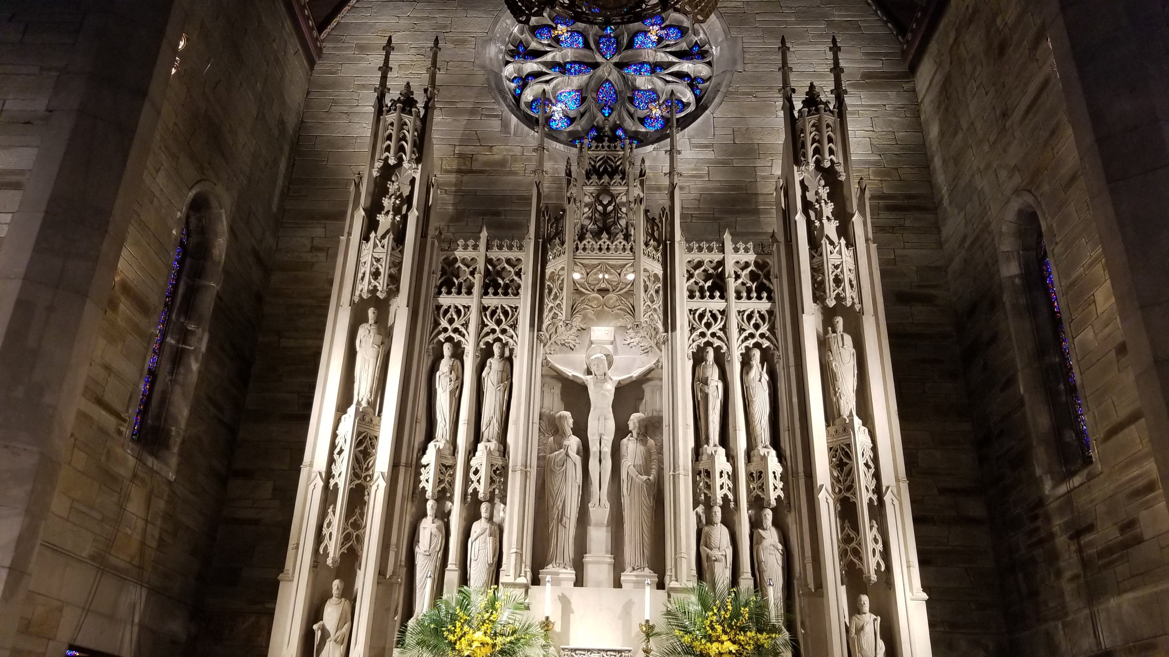 Sunday Mass at Holy Cross