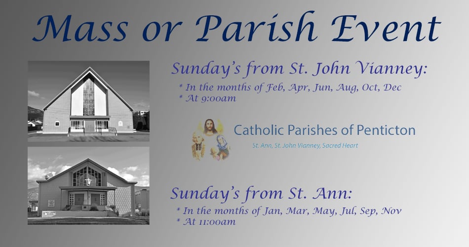 Mass or Parish Event