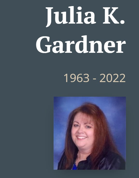 Celebration of the Life of Julia Gardner