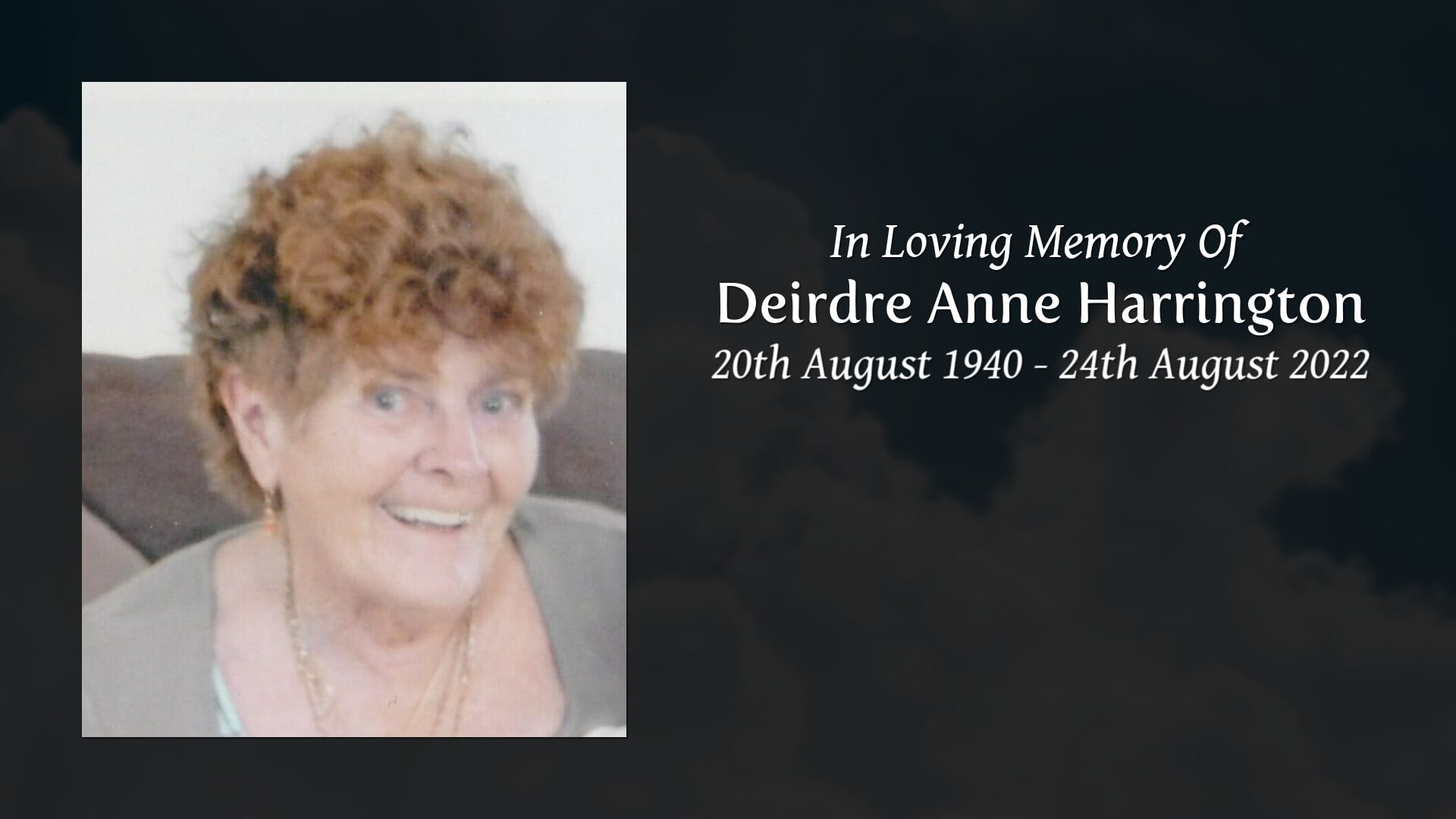 Deirdre Anne Harrington