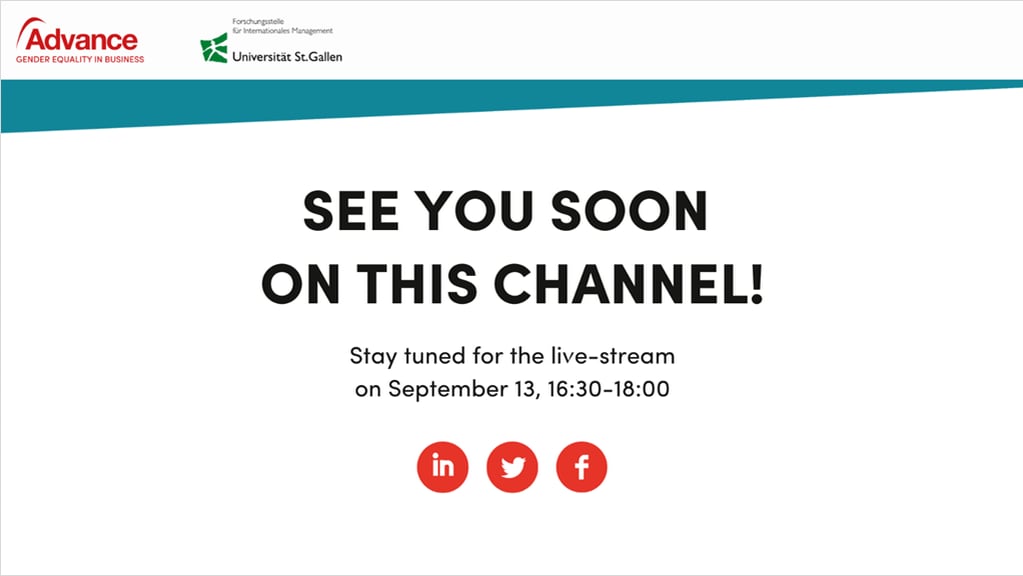 Gender Intelligence Report 2022 - Live Stream