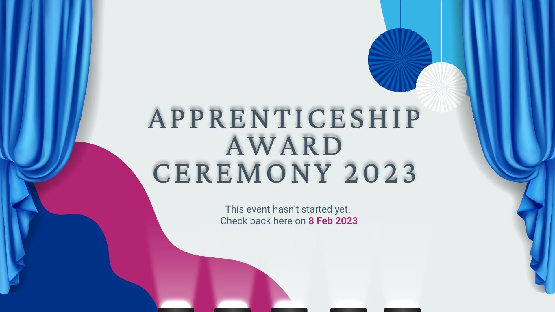 Apprenticeship Award Ceremony 2023