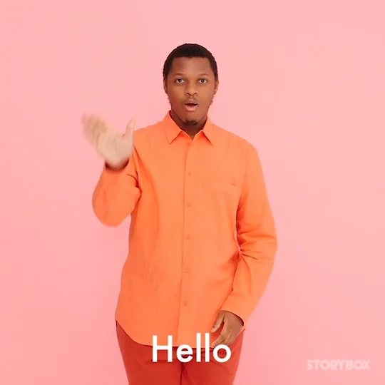 Say I love you! Auslan sign language