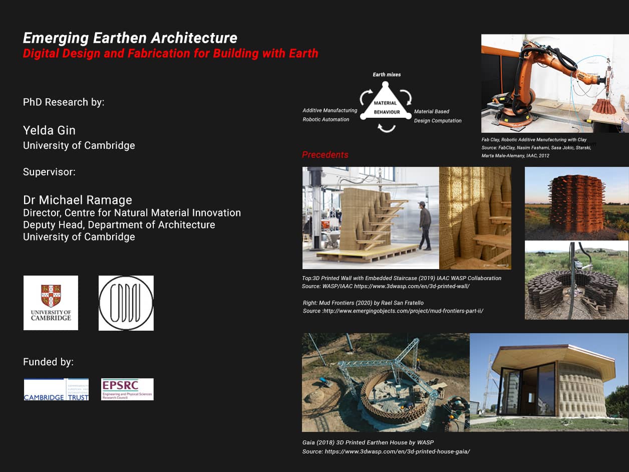 Emerging Earthen Architecture. Digital Design and Fabrication for ...