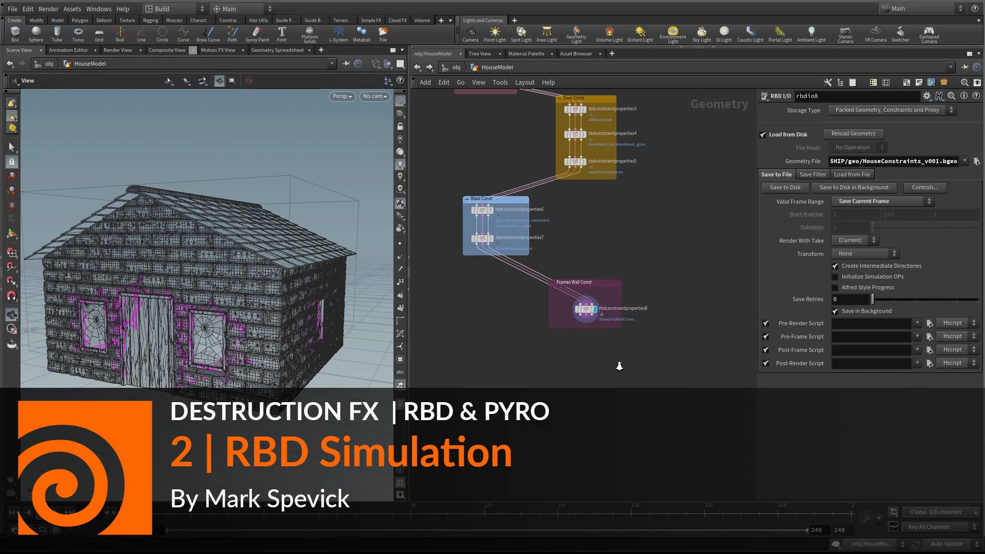 Destruction FX | 2 | RBD Simulation