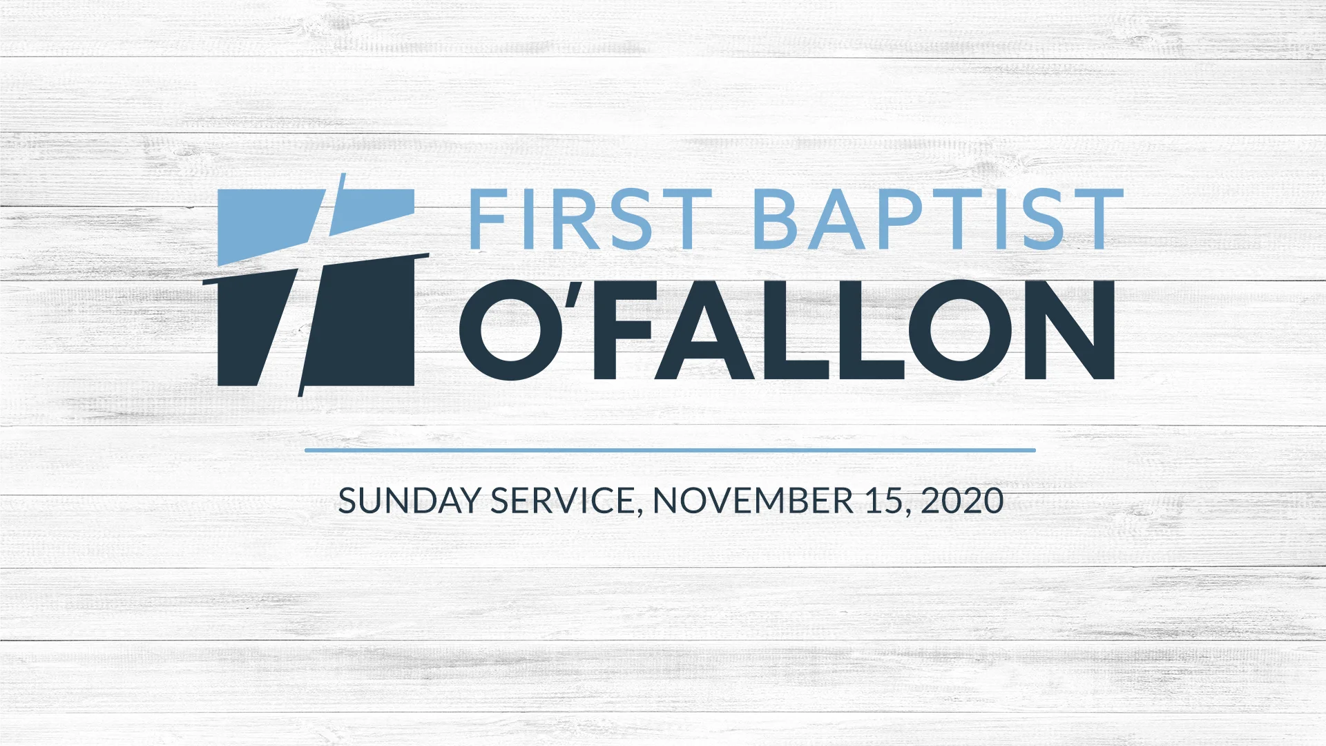 First Baptist Church O’Fallon, MO ,November 15, 2020 on Vimeo