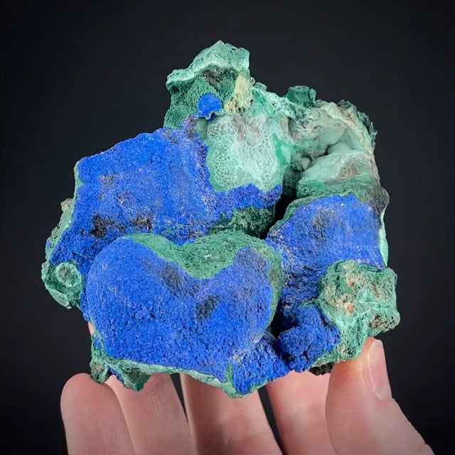 Azurite and Malachite | Apex Mine, Beaver Dam Mountains, Washington Co ...