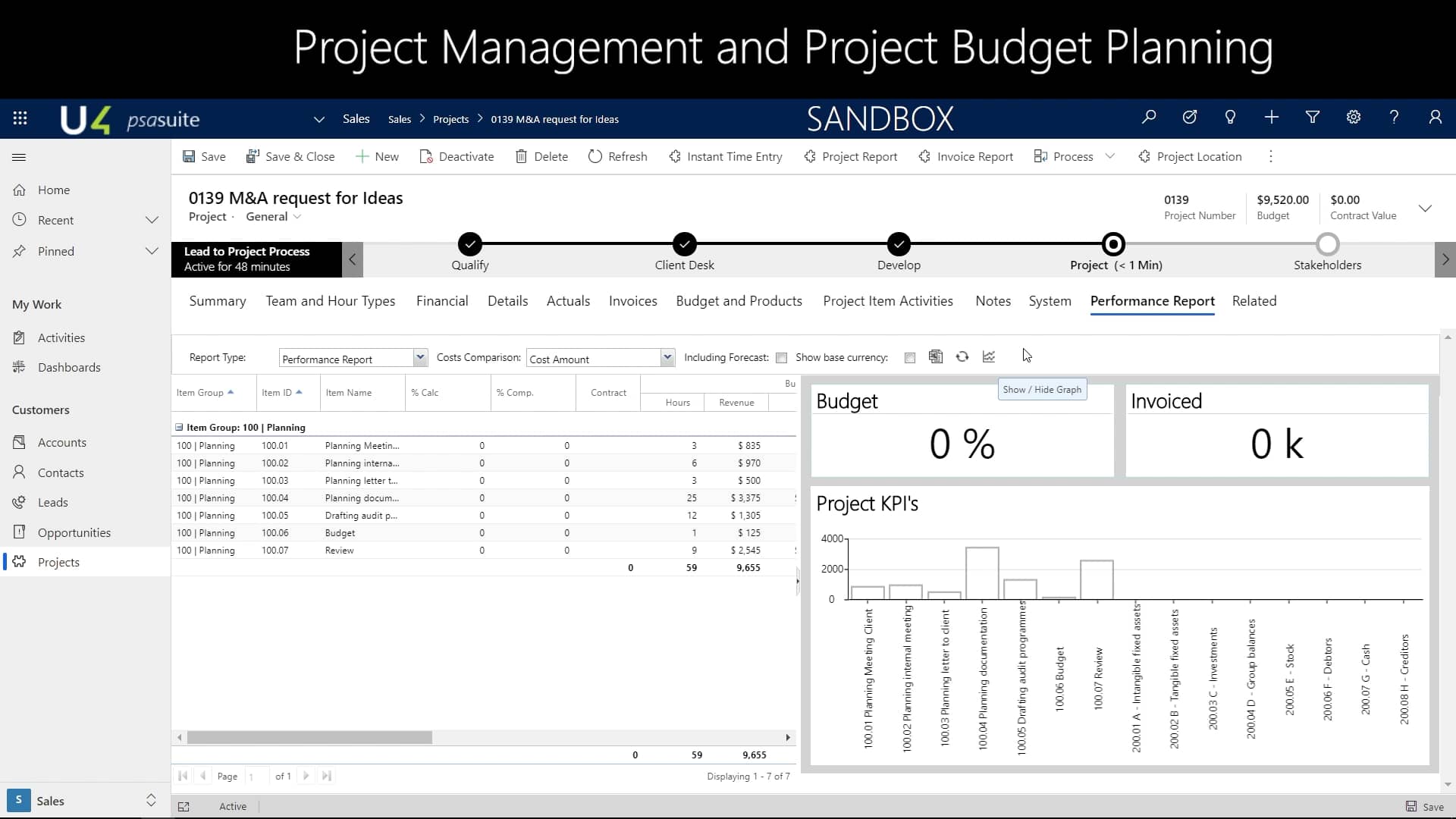 Unit4 PSA Suite | Project Management Budget & Planning on Vimeo