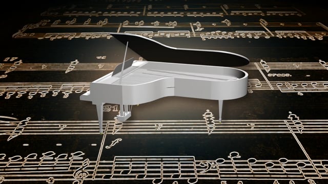Grand Piano, Notes, Music. Free Stock Video - Pixabay