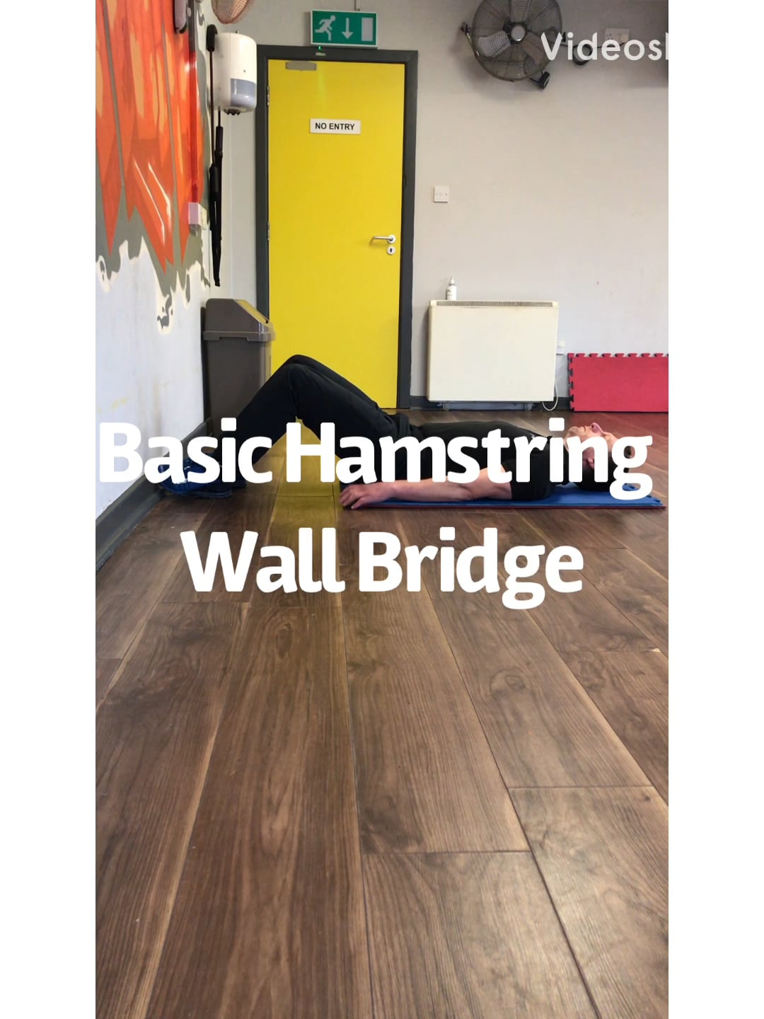 Basic Hamstring Wall Bridge on Vimeo