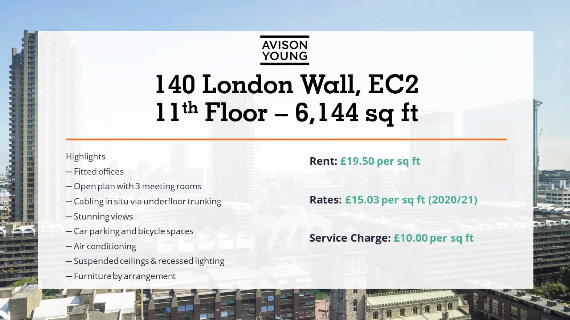 Office To Let: 140 London Wall, EC2, London on Vimeo
