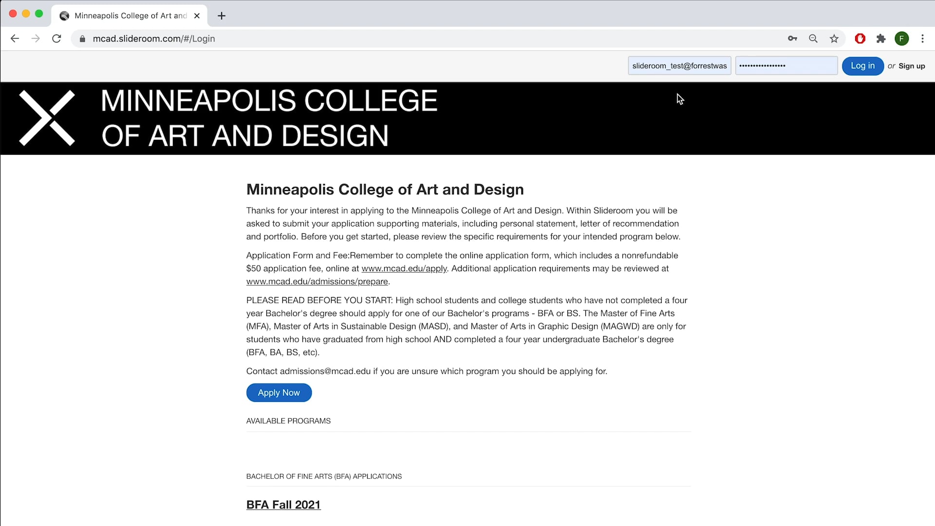 How to Create Your SlideRoom for Admission on Vimeo