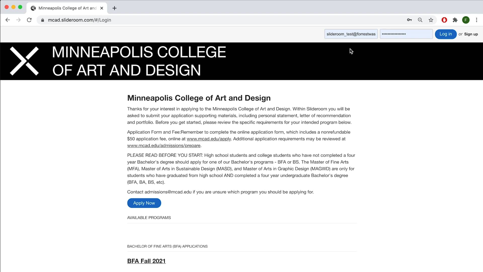How to Create Your SlideRoom for Admission on Vimeo