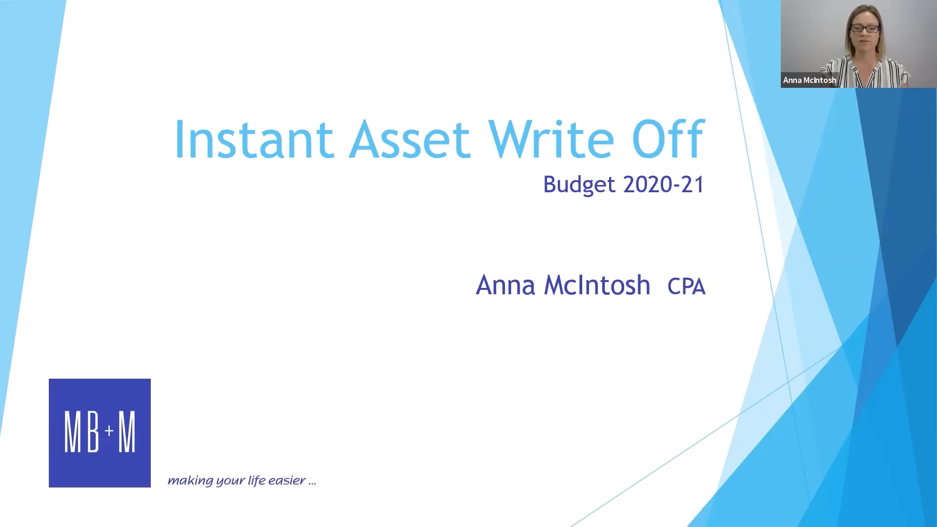 Anna McIntosh - Assets Write off on Vimeo