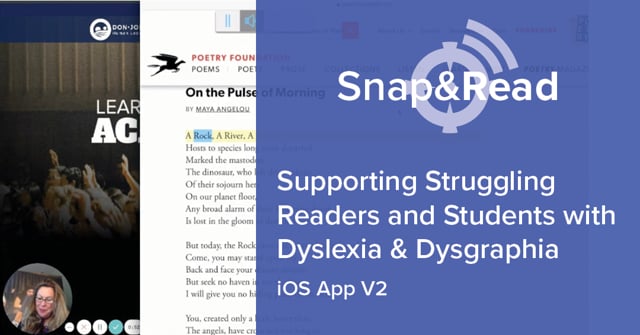 Snap&Read Elementary on Vimeo