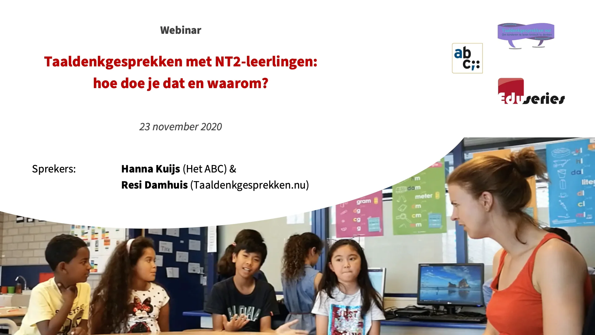 Webinar_Taaldenkgesprekken met NT2-leerlingen