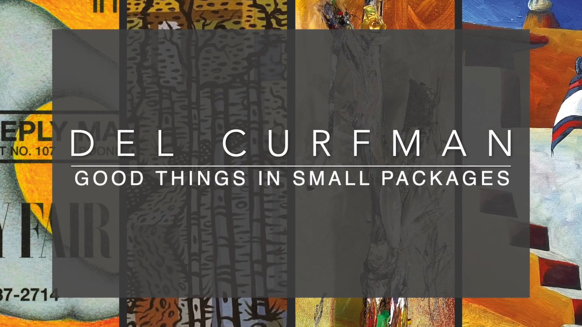 Gallery Hózhó - Del Curfman - "Good Things in Small Packages" on Vimeo