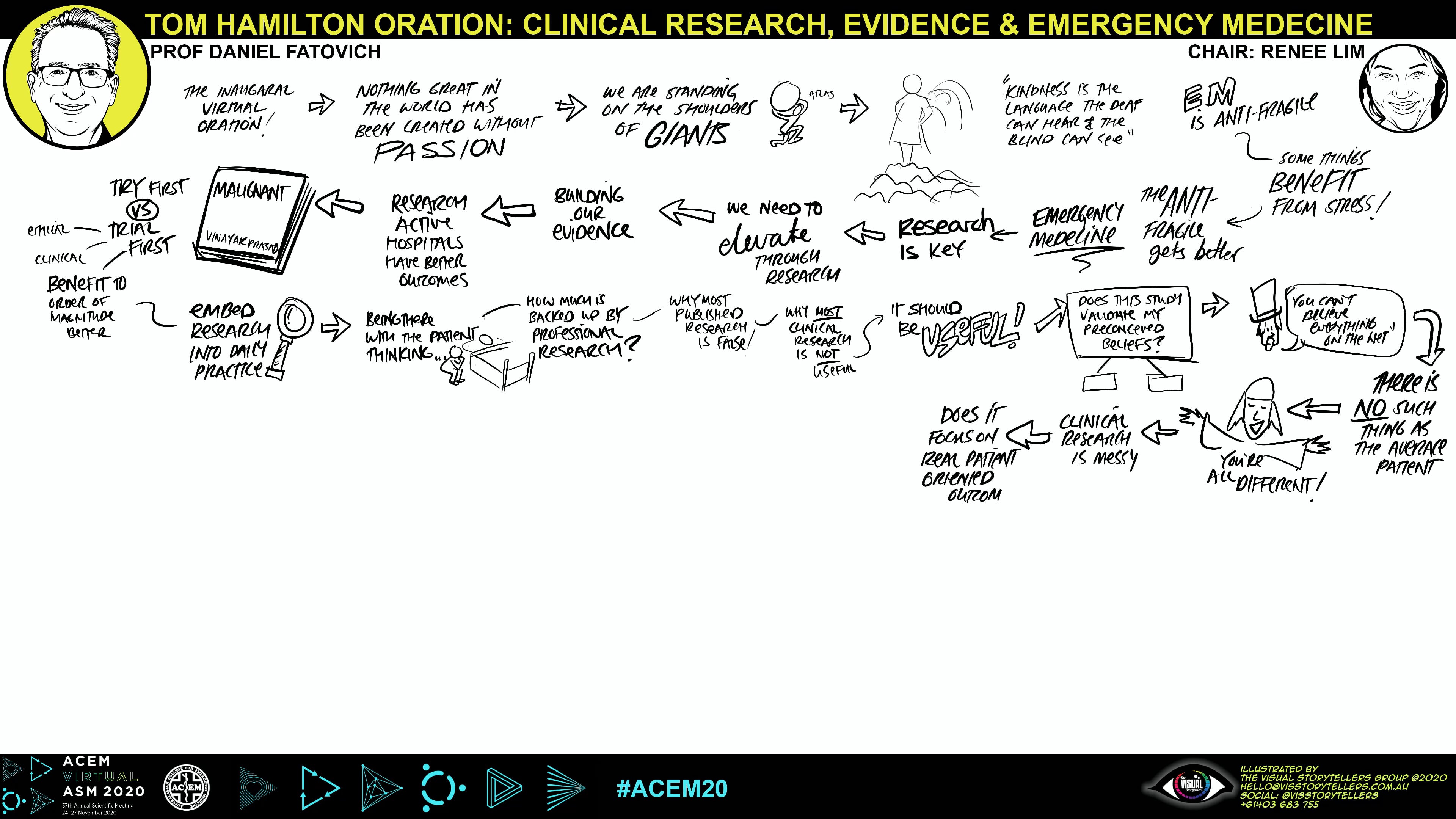 Virtual ASM 2020 timelapse: Tom Hamilton Oration – Daniel Fatovich on Vimeo