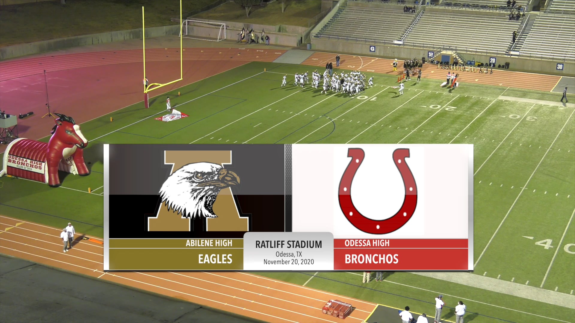 Abilene High School - Abilene High vs Odessa High Football Game on Vimeo