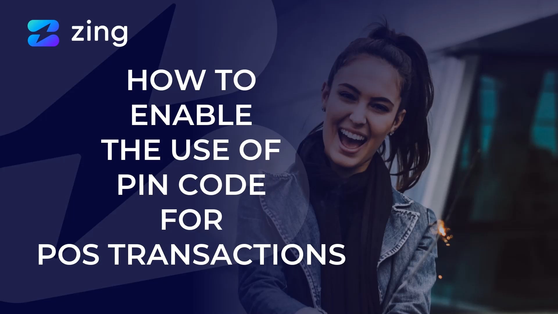 How to enable the use of PIN code for POS transactions