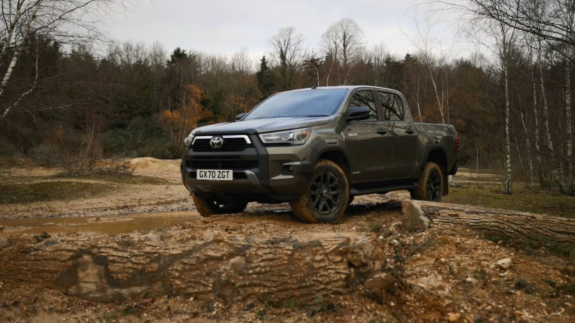Toyota Hilux Invincible X in Titan Bronze Static B-roll (2020 - Current ...