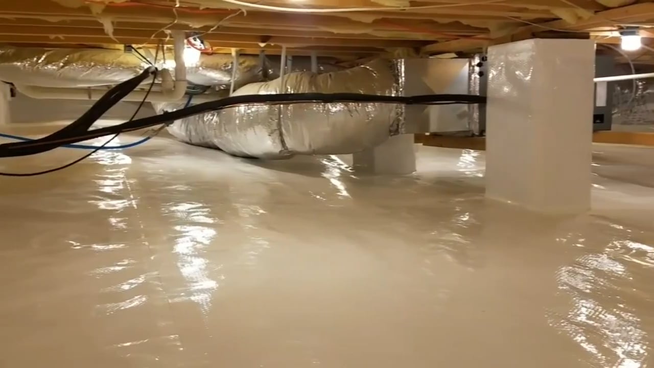 Crawl Space Waterproofing