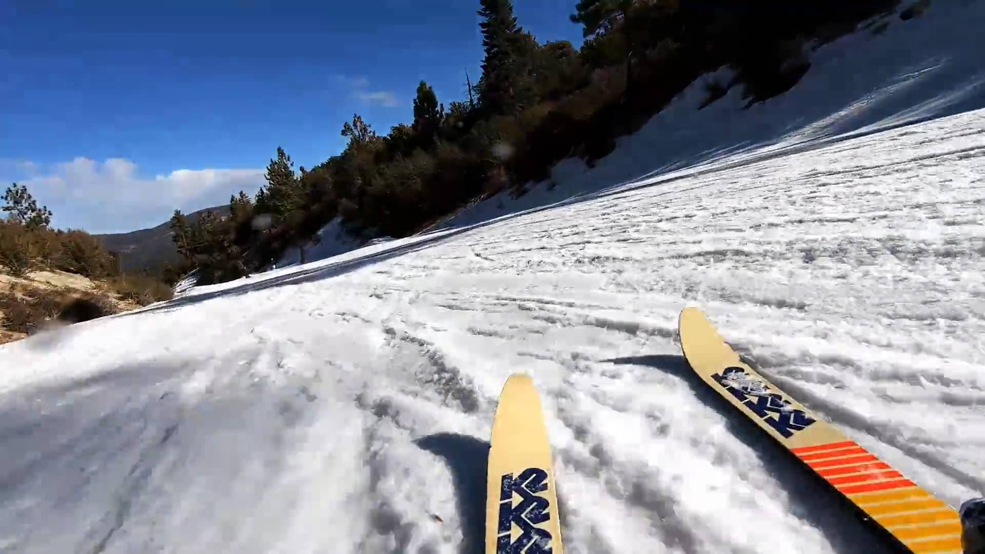 Rare Vintage K2 44 Freestyle Skis - The last season on Vimeo