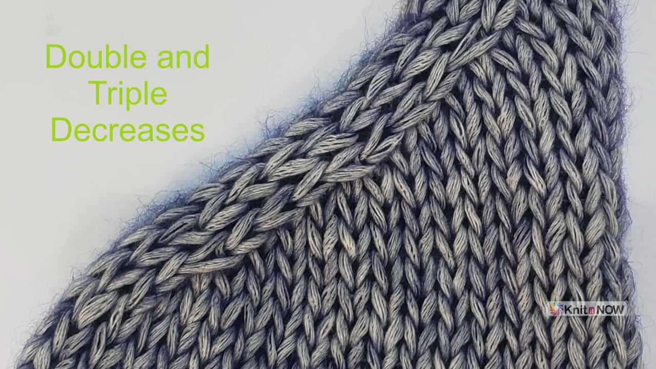 Double / Triple Decreases | Machine Knitting Tutorial