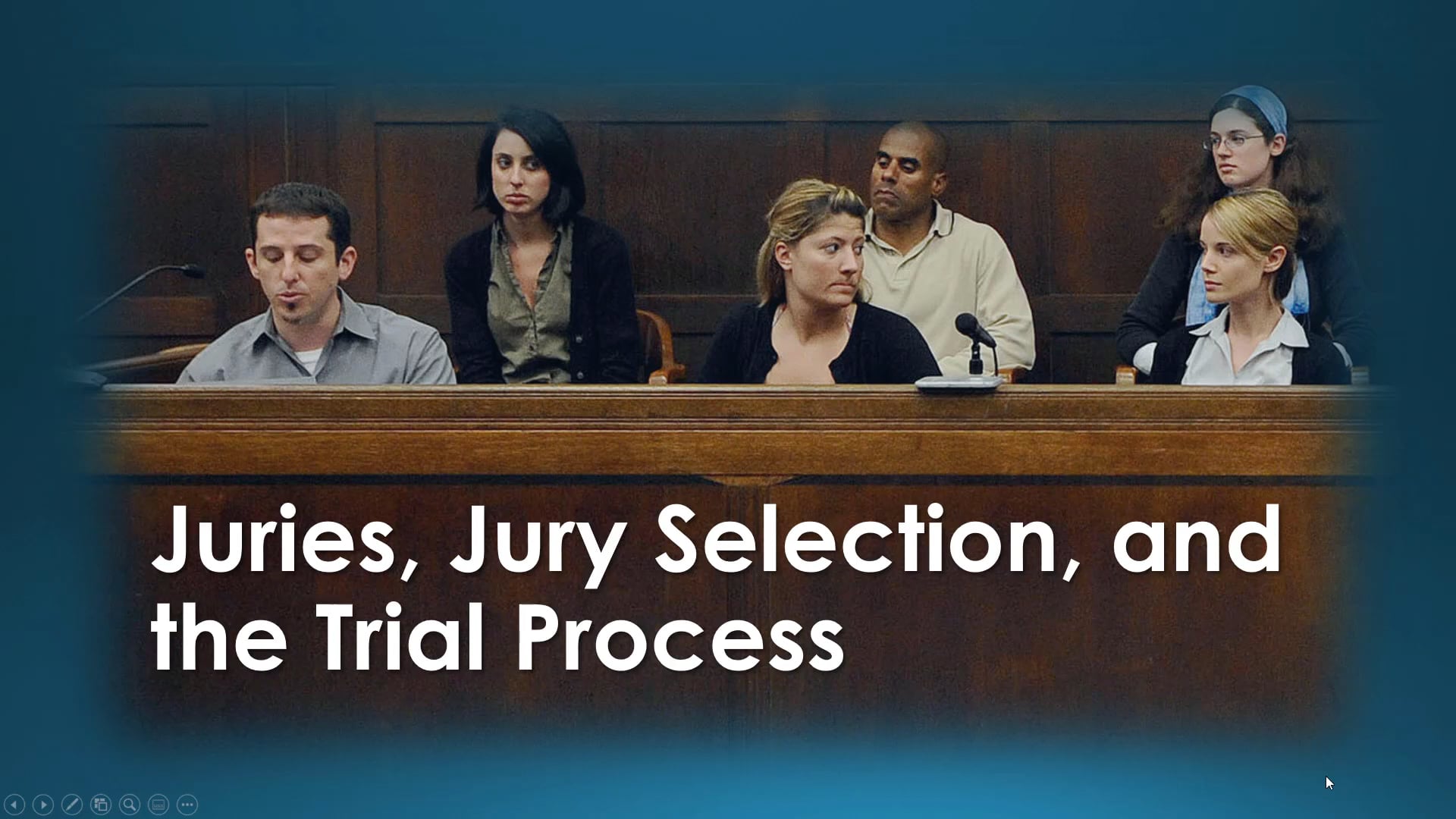 CRMJ 254 - Juries, Jury Selection, and the Trial Process - PART 1 ...