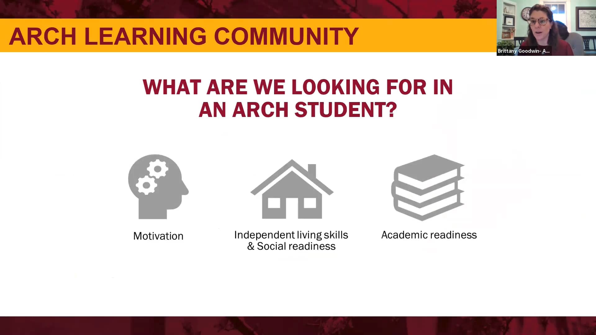 Applying to the Arch Learning Community on Vimeo