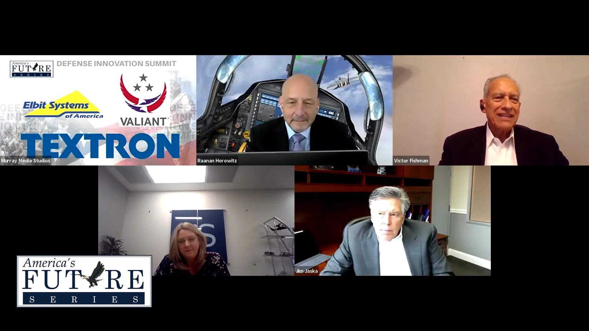 Lisa Atherton, Raanan Horowitz, Jim Jaska at the America's Future ...