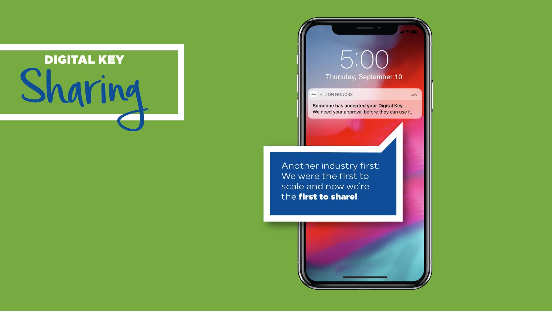 Hilton Digital Key Sharing on Vimeo