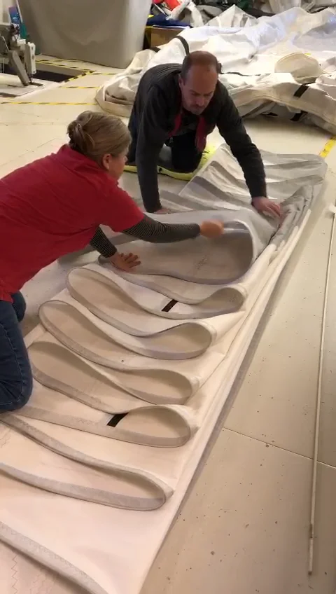 How to flake a sail. on Vimeo