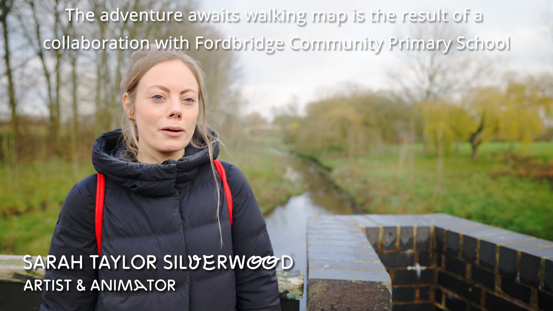 Sarah Taylor Silverwood: Adventure Awaits Walking Map on Vimeo