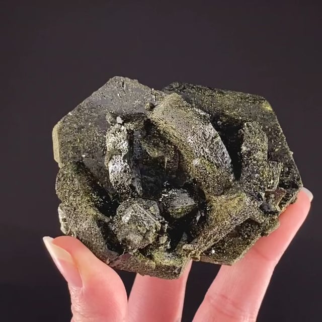 Epidote (magnetic!) | Raskoh Mts., Kharan, Balochistan (Baluchistan ...