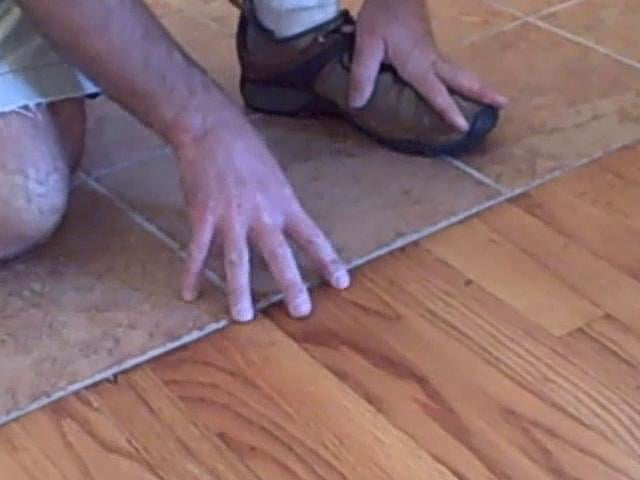 How to Make Tile Flush With Hardwood Floor on Vimeo