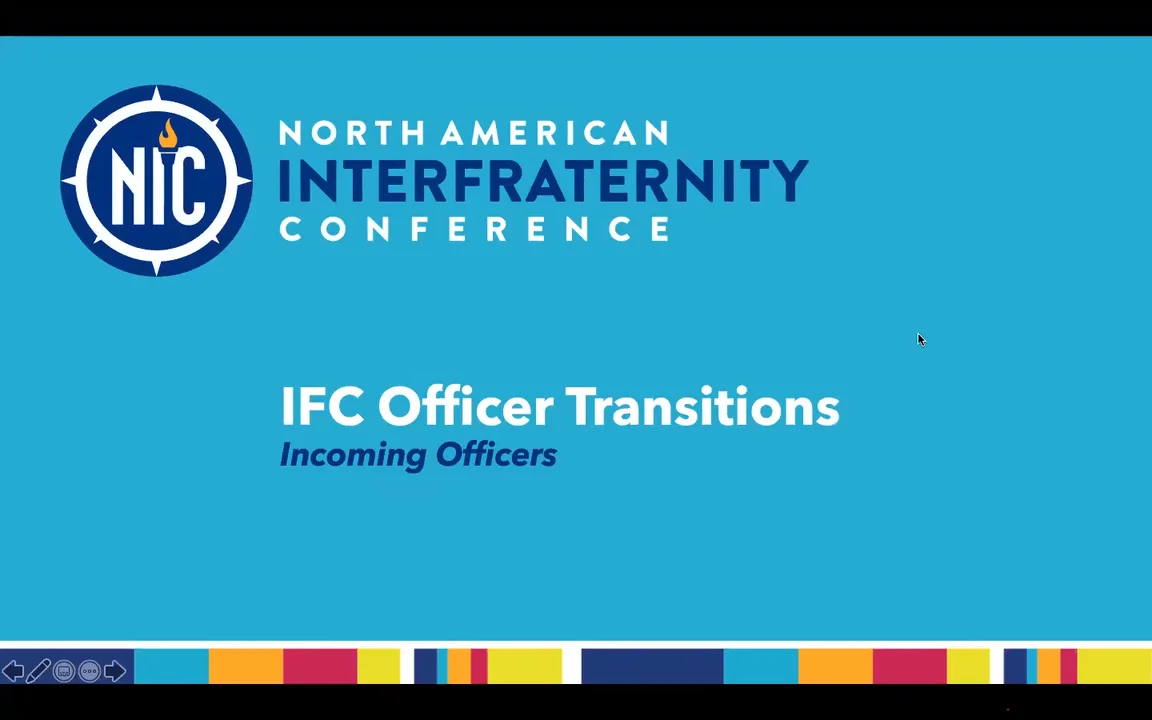 Successful IFC Officer Transitions (for incoming officers) on Vimeo