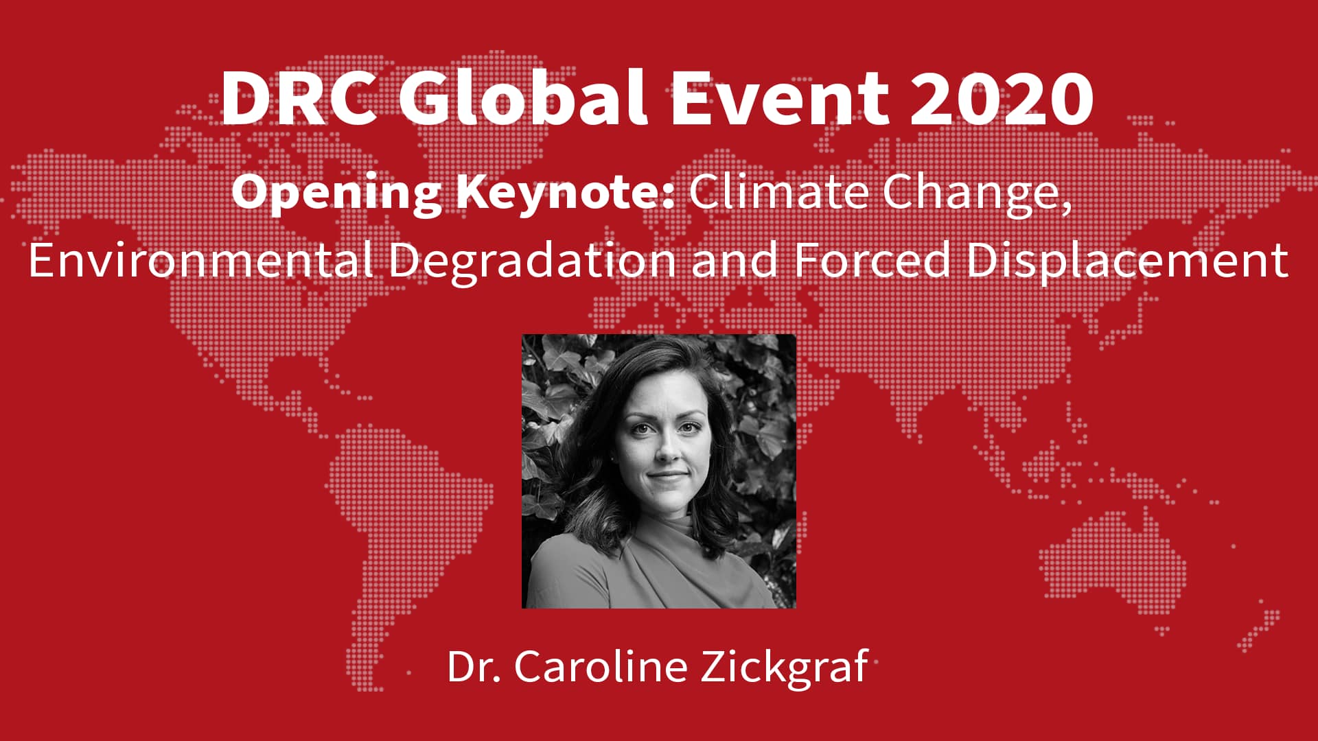 Opening Keynote: Climate Change, Environmental Degradation and Forced ...