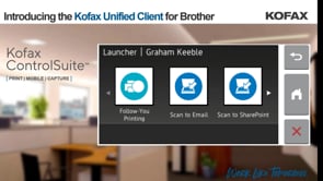 Capture Workflows - Kofax ControlSuite Unified Client for Brother