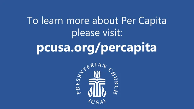 Per Capita Pcusa