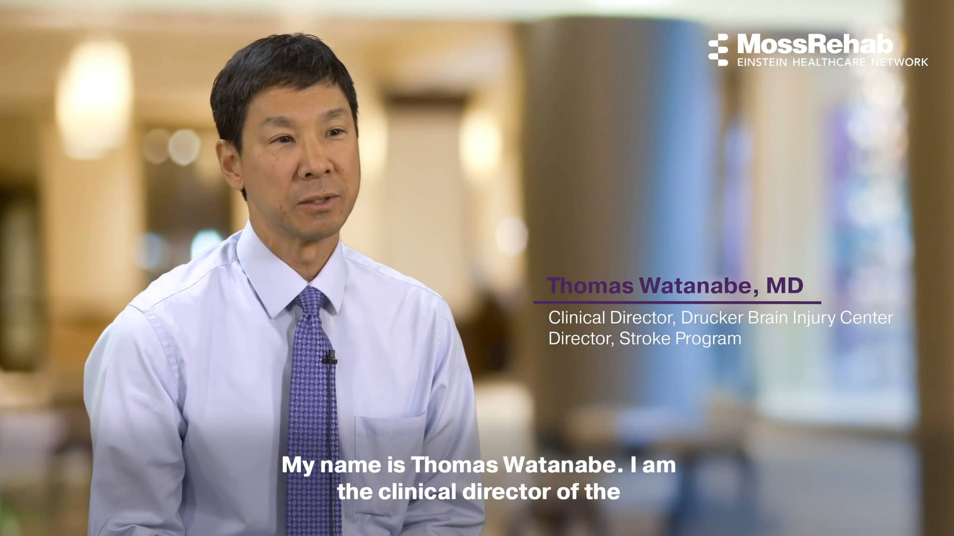 Meet Dr. Thomas Watanabe on Vimeo