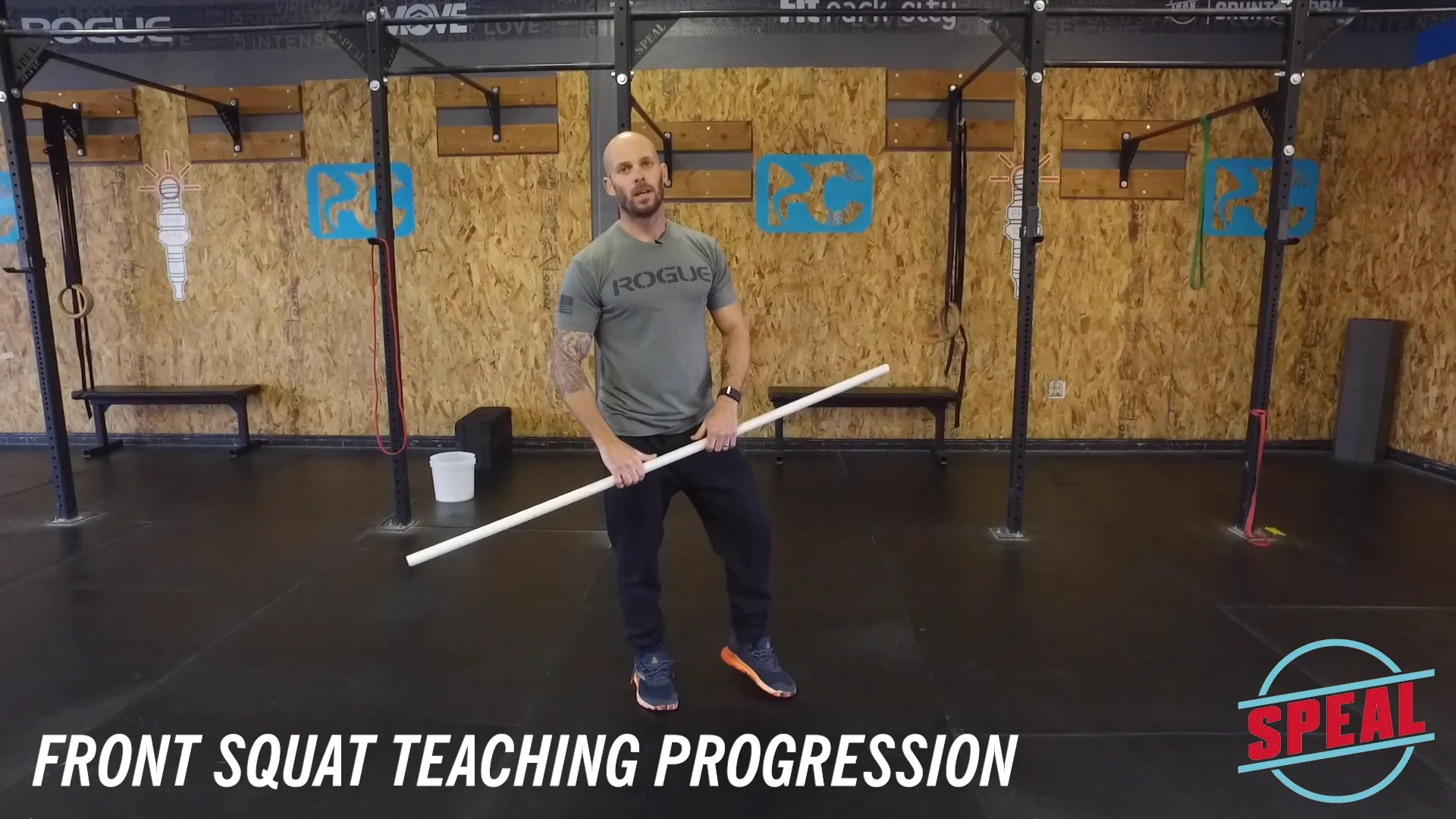 Front Squat Teaching Progression on Vimeo