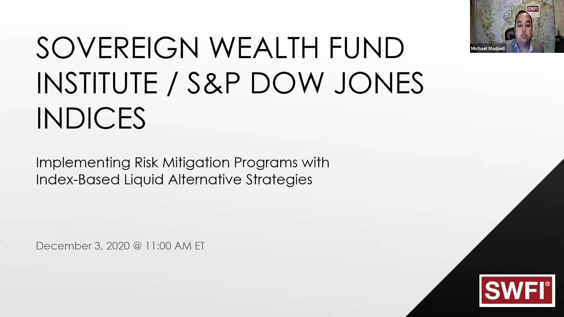SPDJI SWFI Live Webinar Implementing Risk Mitigation Programs with ...