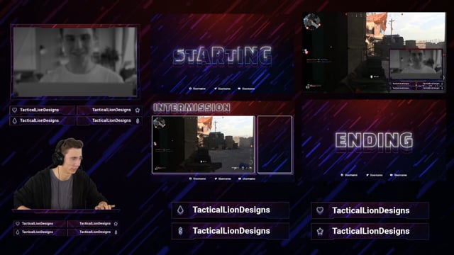 Vertigo - Stream Package - TacticalLionDesigns