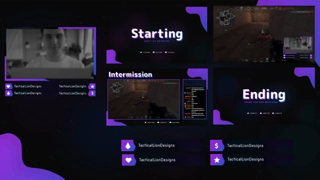 Nebula - Stream Package - TacticalLionDesigns