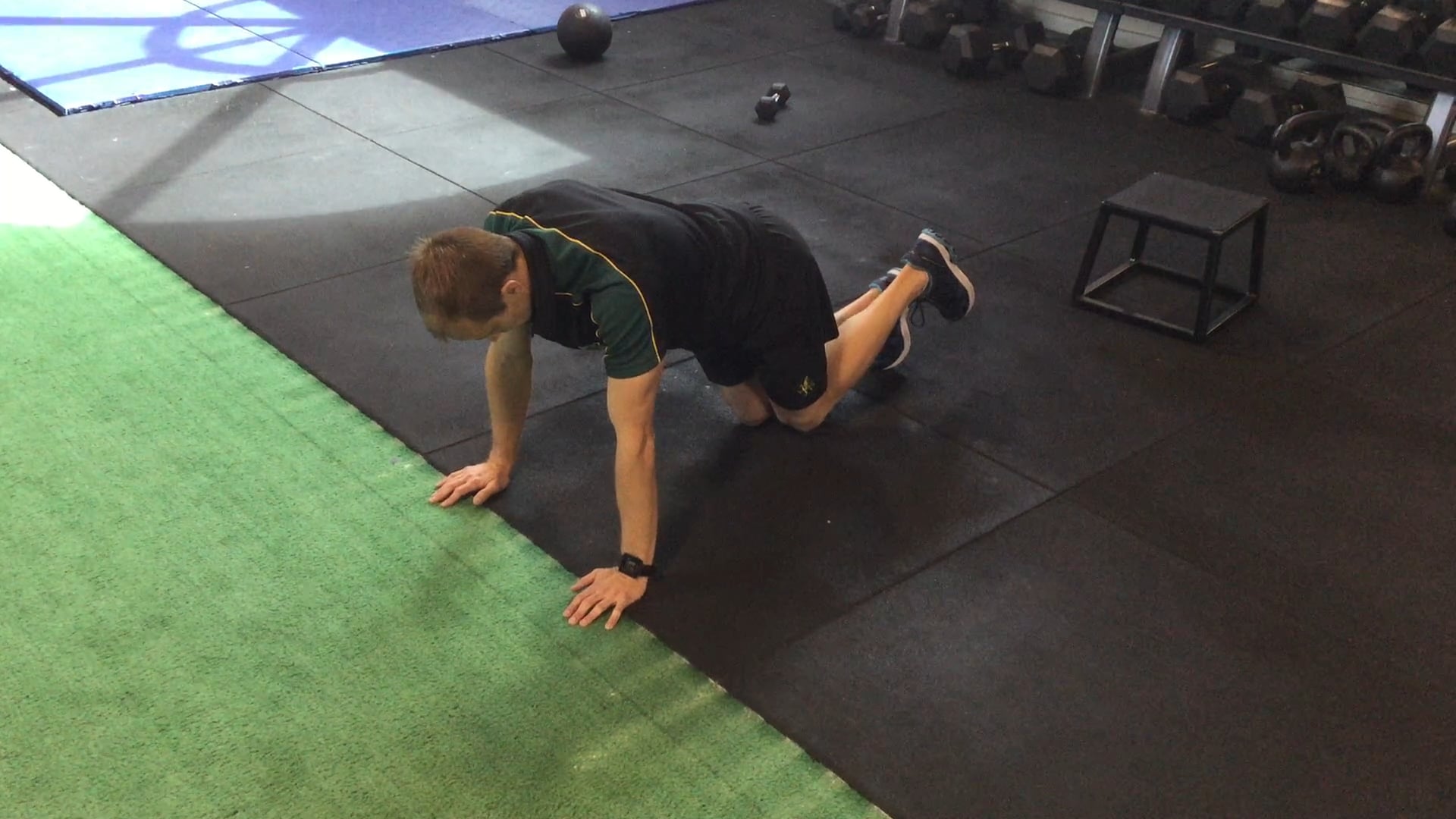 Hip Rotations from Quadruped Position on Vimeo