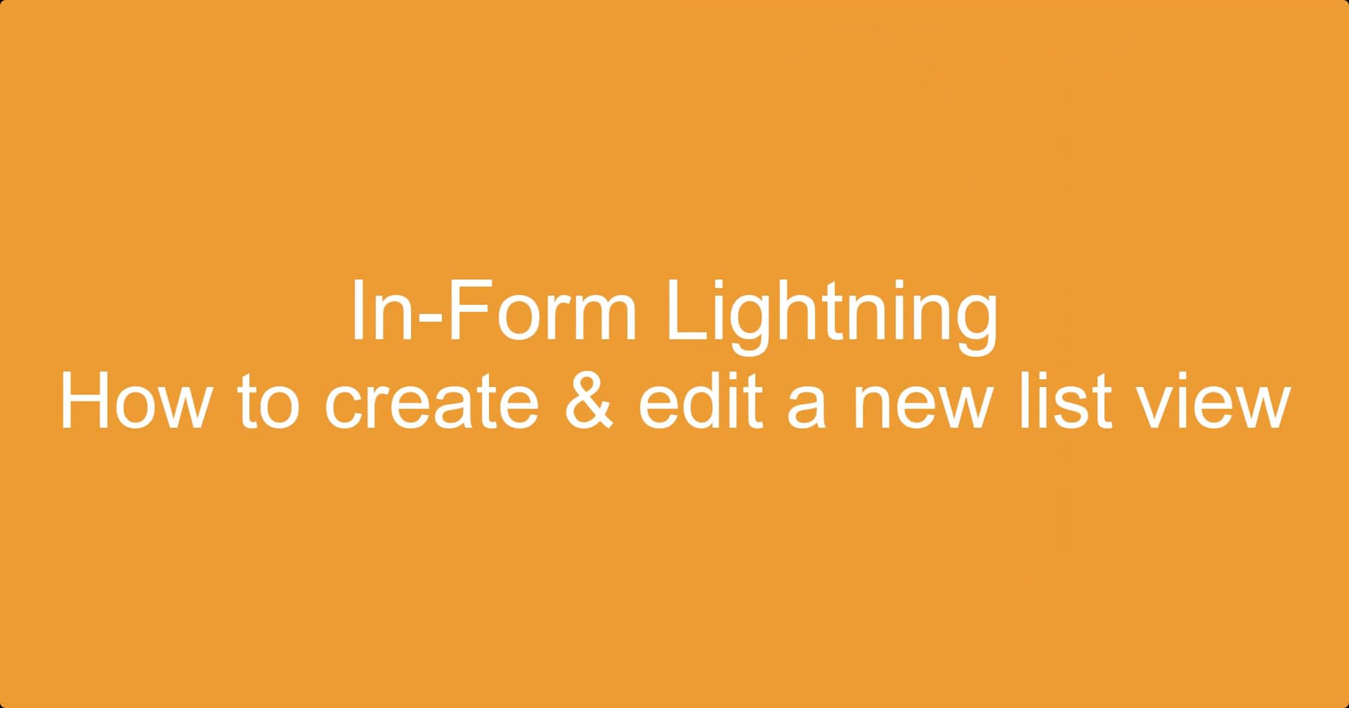 30 - How to create and edit a new list view on Vimeo